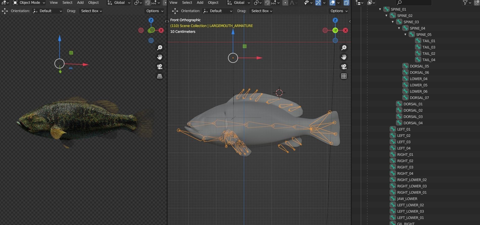 3D model Lowpoly Largemouth Bass VR / AR / low-poly | CGTrader