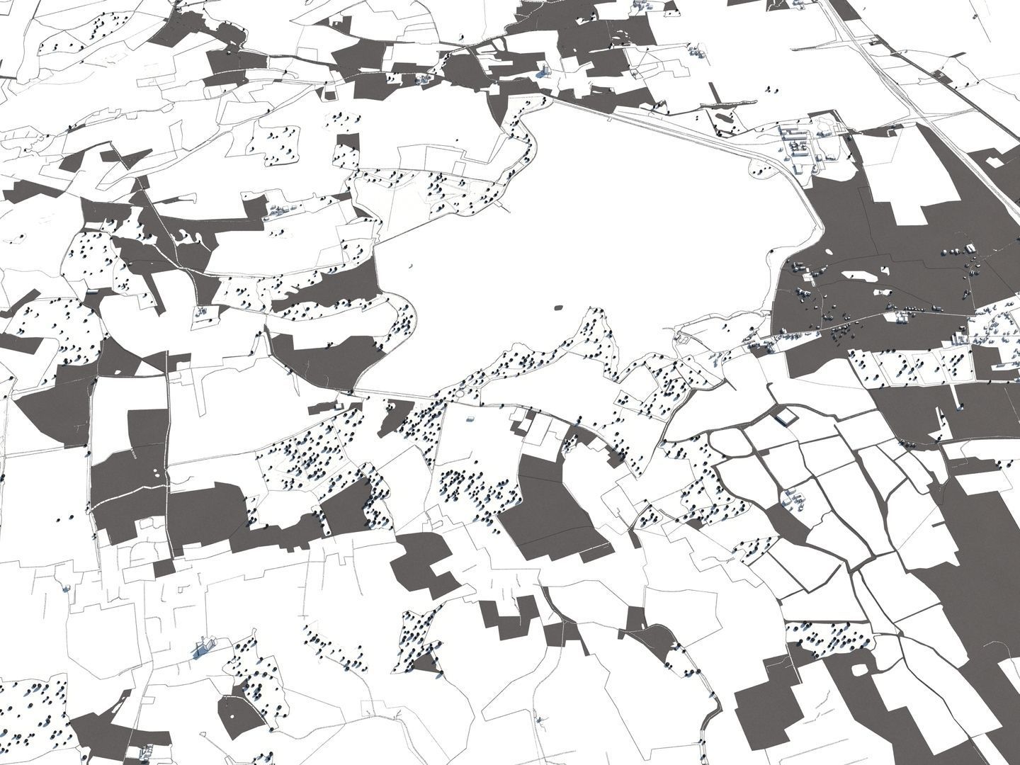 Essex UK 50x50km 3D Area Map 3D model | CGTrader