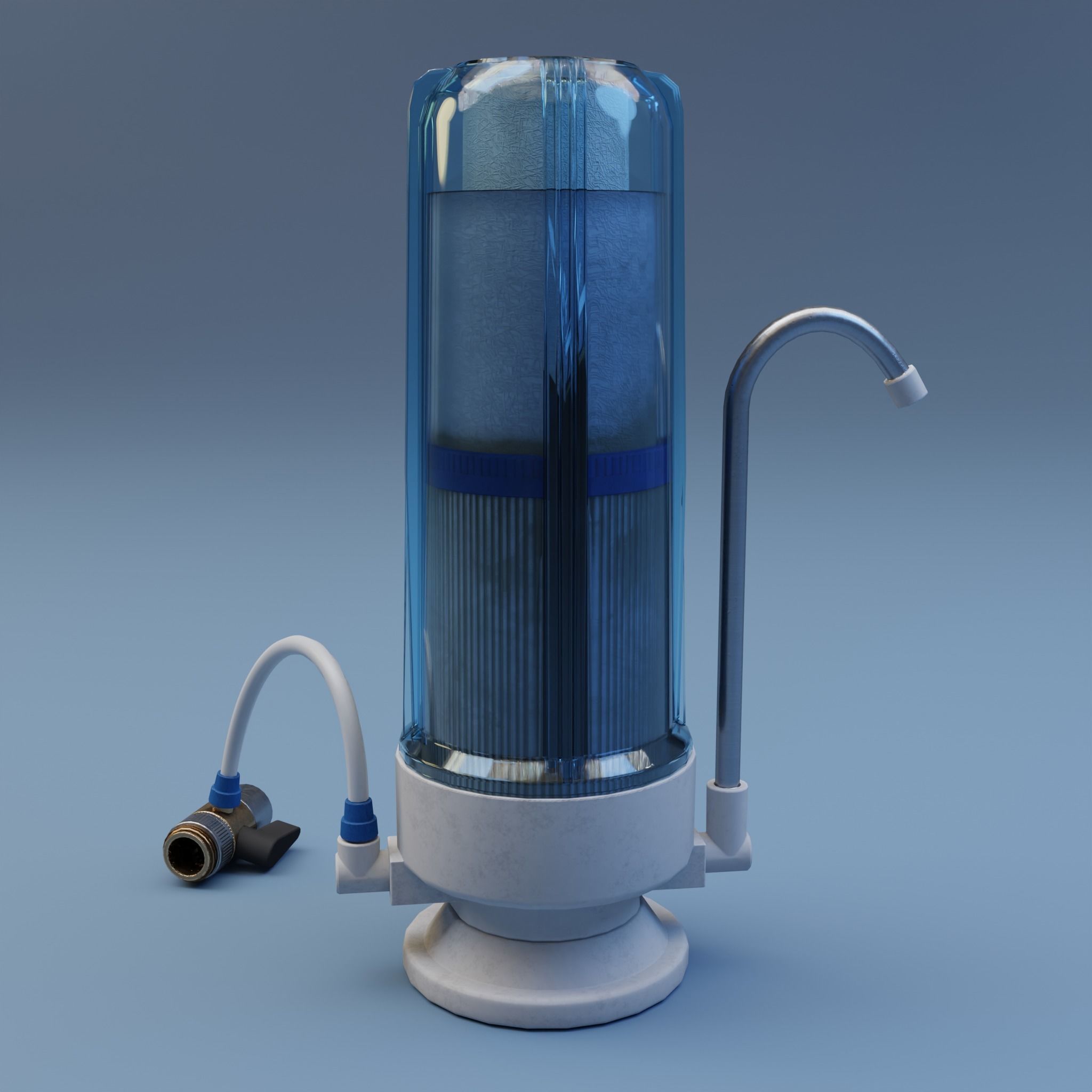 3D model Water filter VR / AR / low-poly | CGTrader