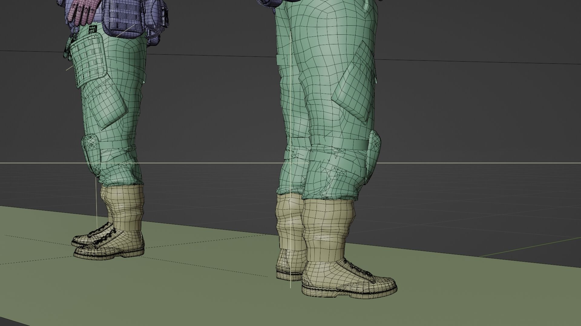 SOLDIER Flight Deck Crew 3D model | CGTrader