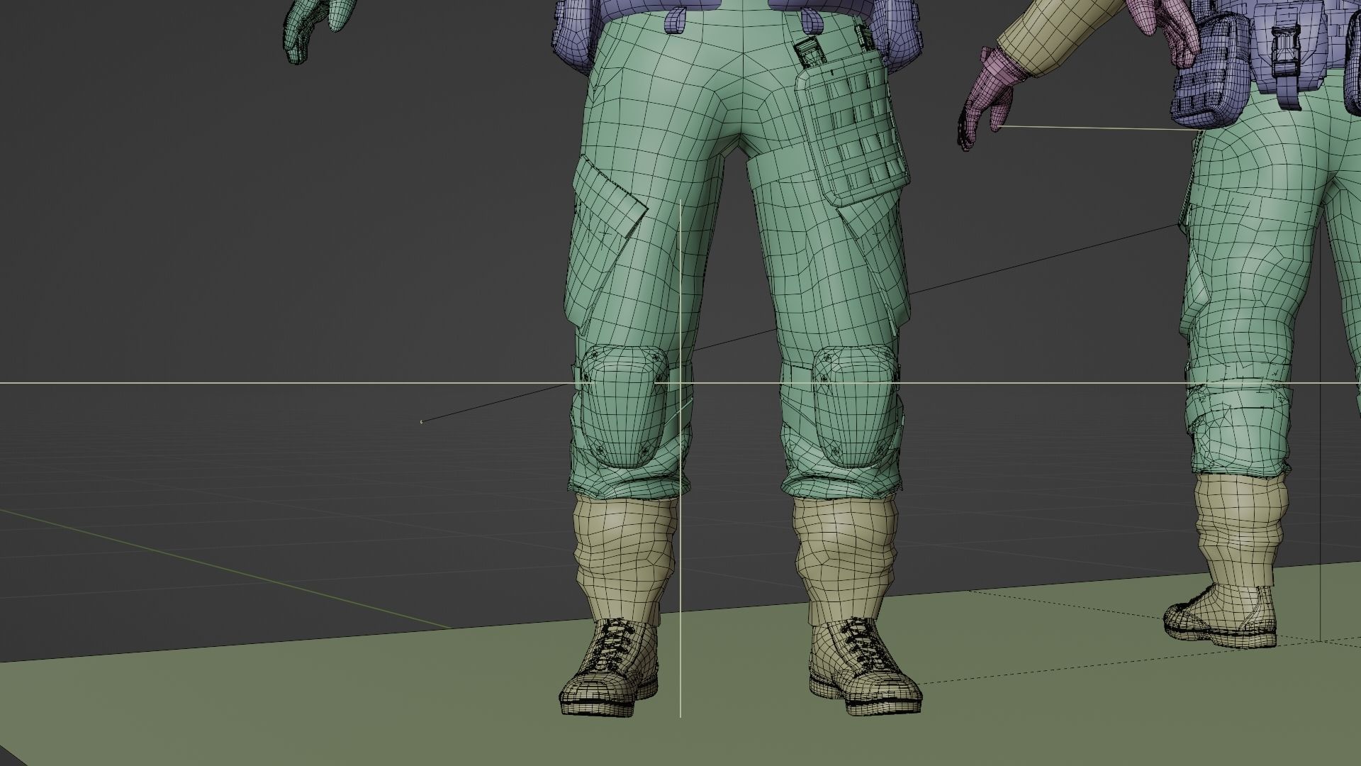 SOLDIER Flight Deck Crew 3D model | CGTrader