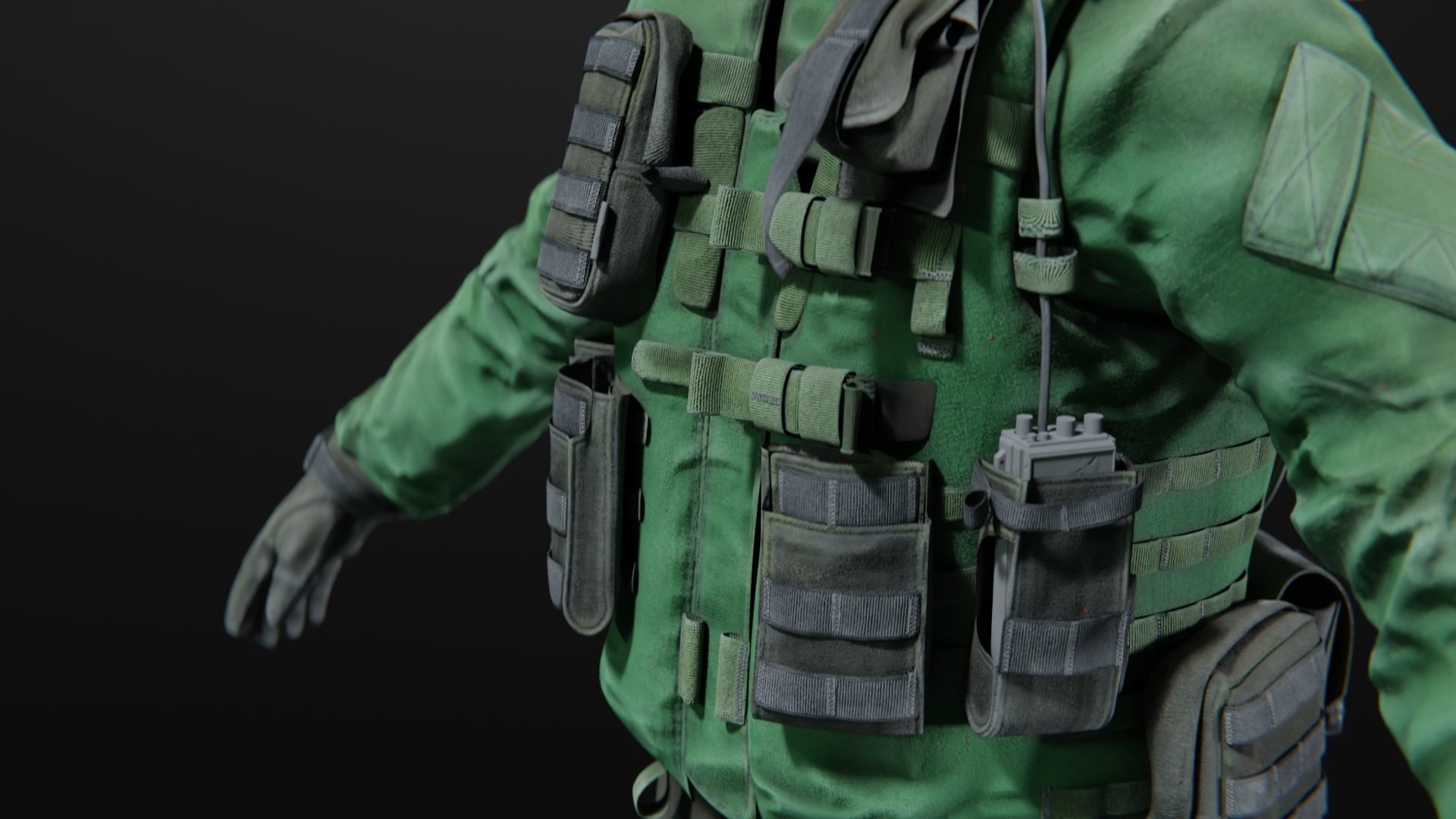 SOLDIER Flight Deck Crew 3D model | CGTrader