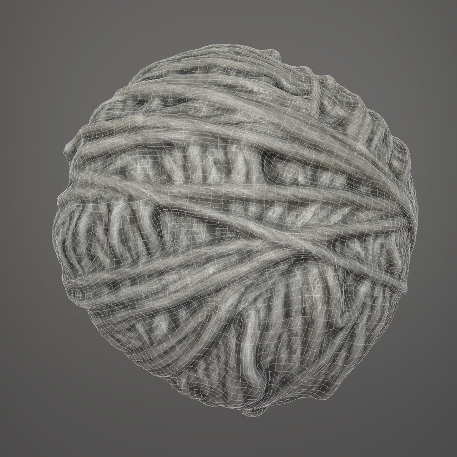 3D model A ball of thread VR / AR / low-poly | CGTrader