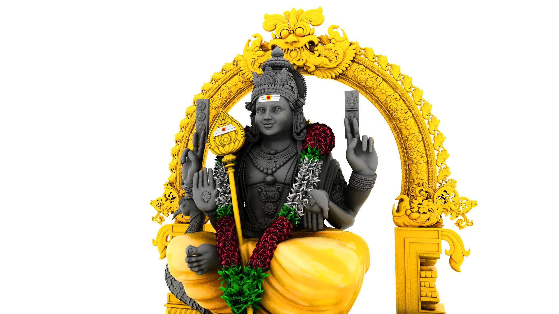 lord murugan muruga 3D model | CGTrader