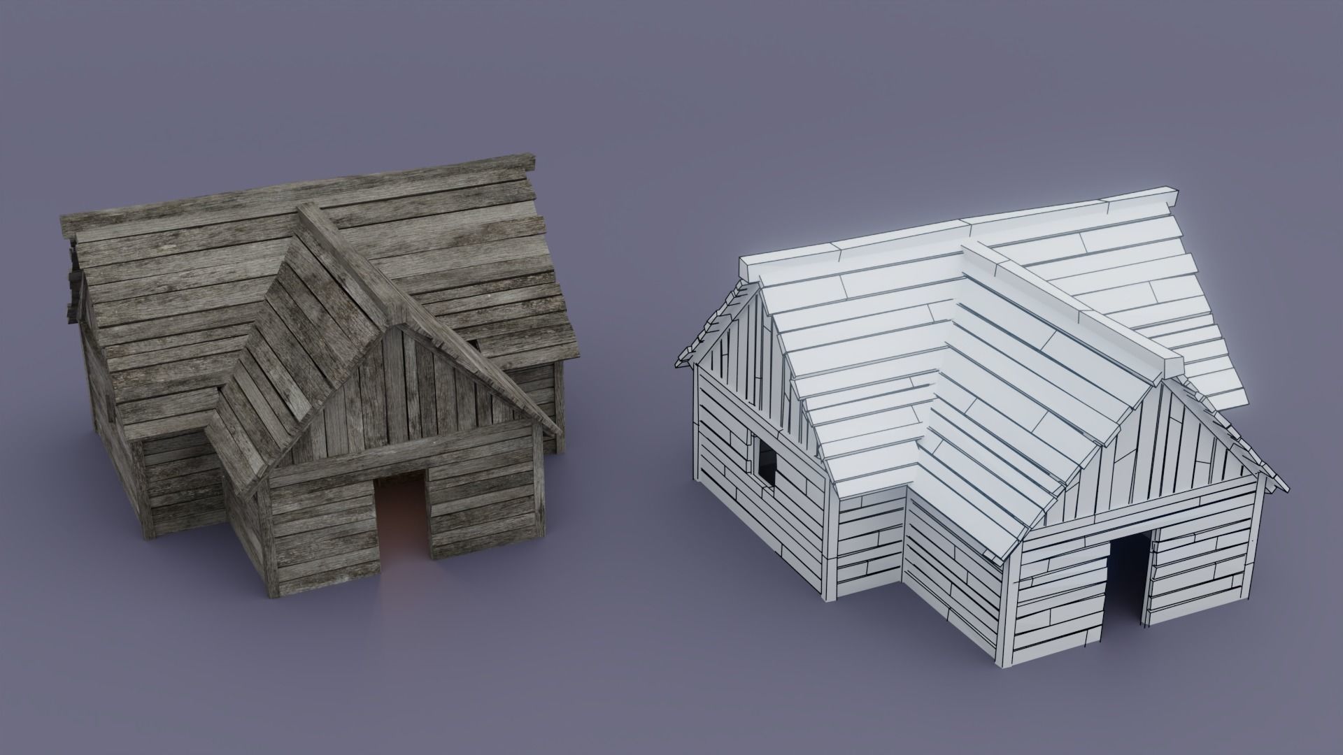 3D model Pirate town VR / AR / low-poly | CGTrader