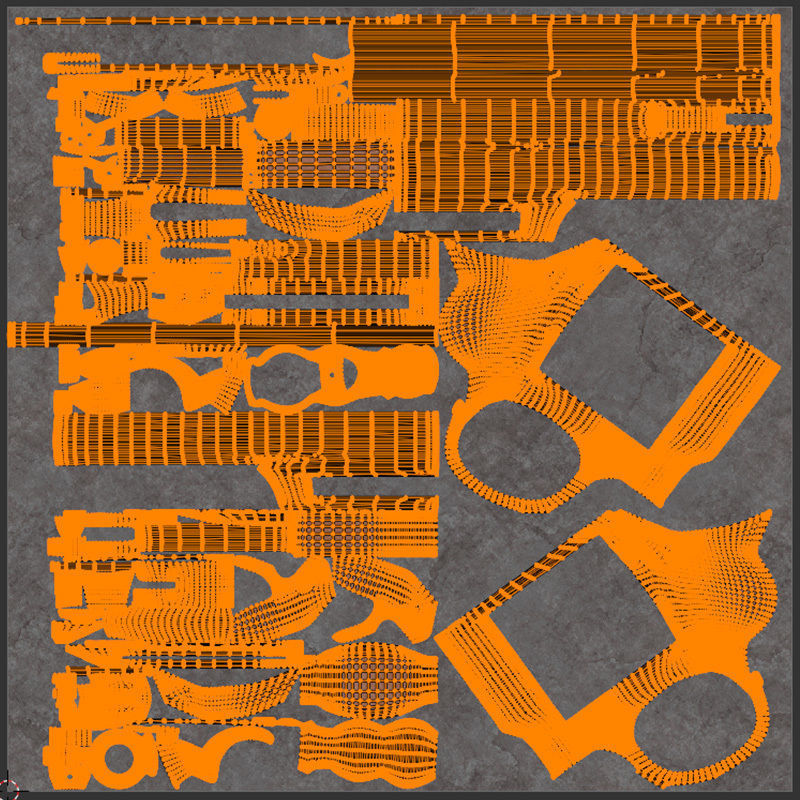 Old Classic Revolver Gun Silver and Black With Bullets 3D model | CGTrader