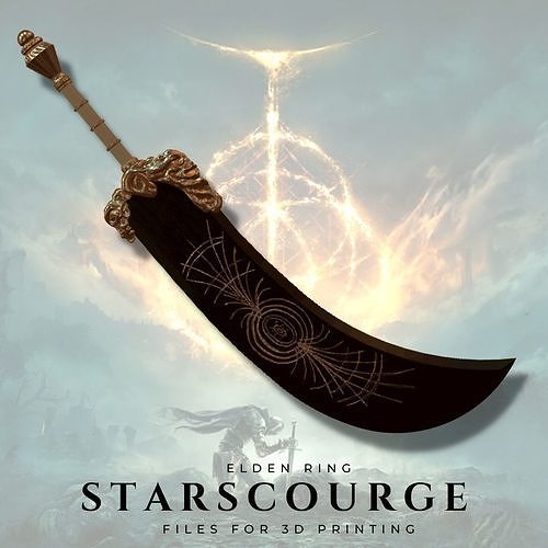 Starscourge Greatsword from Elden Ring 3D model 3D printable | CGTrader