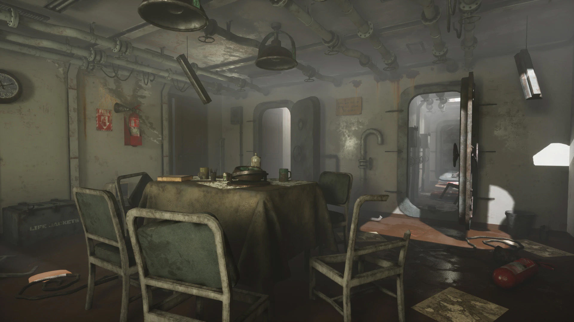 3D model Abandoned Ship Interior VR / AR / low-poly | CGTrader