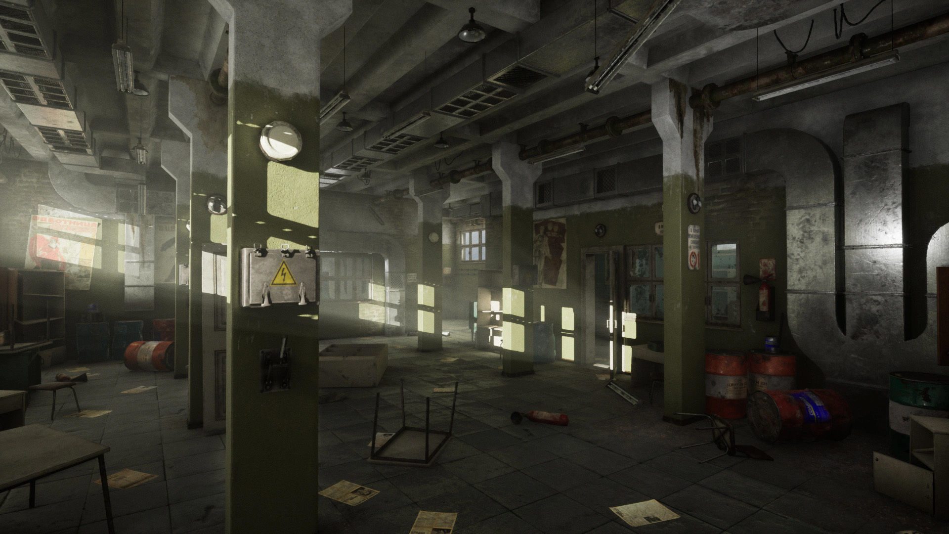 3D model Soviet Factory VR / AR / low-poly | CGTrader