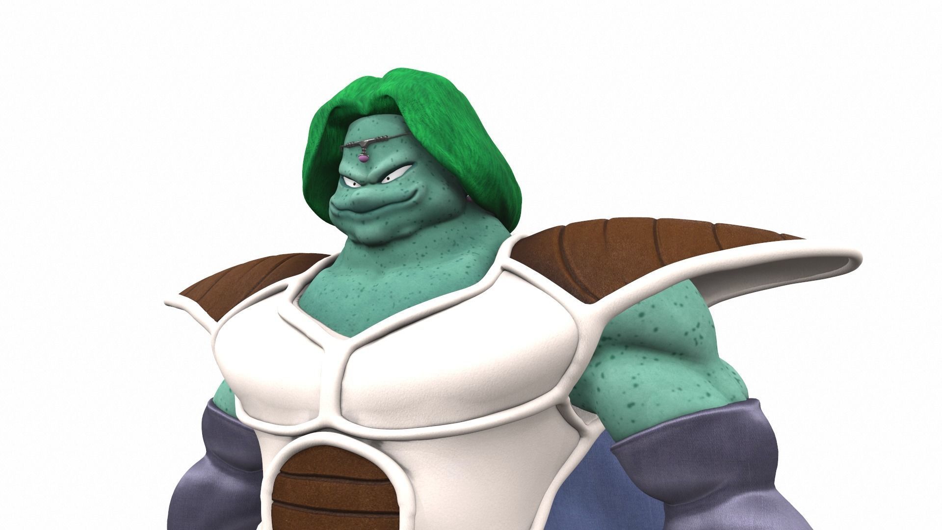 Zarbon monster from Dragon Ball 3D model | CGTrader