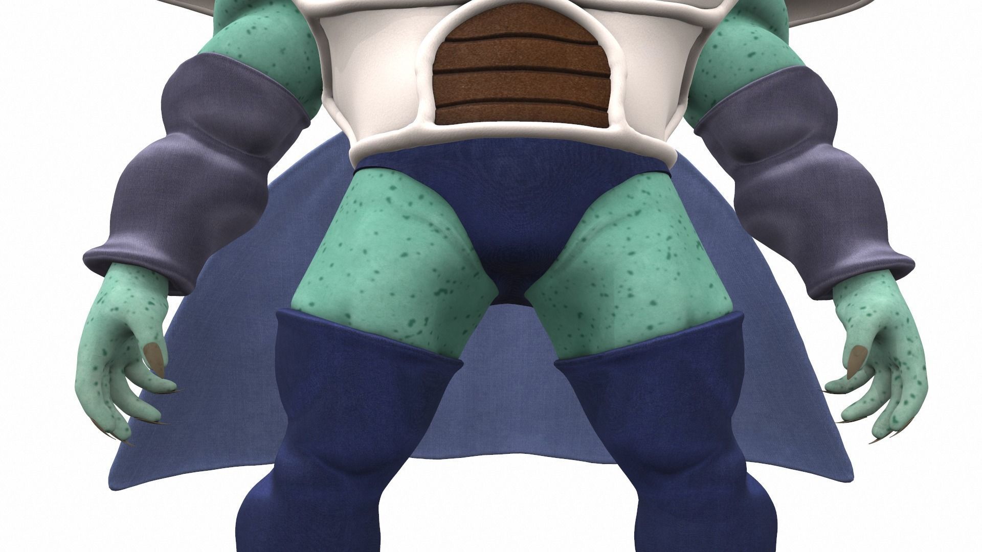 Zarbon monster from Dragon Ball 3D model | CGTrader