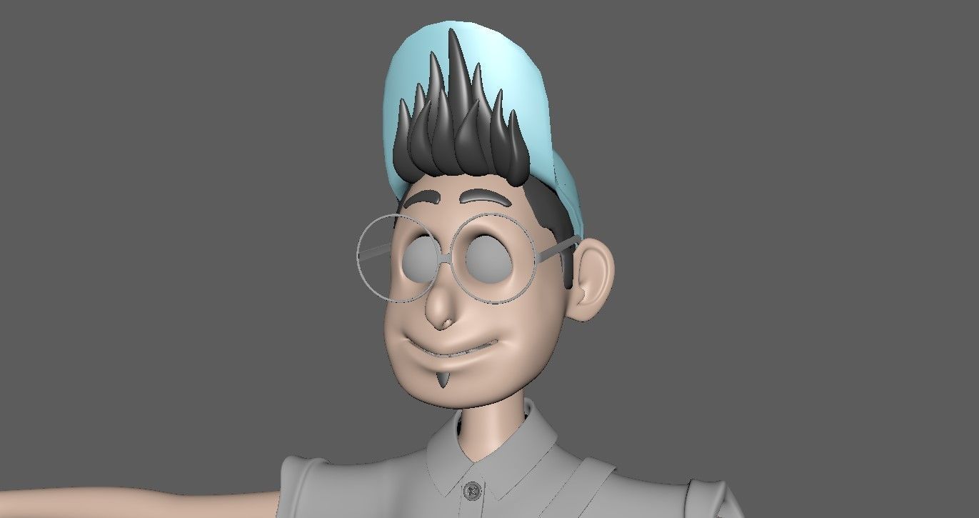 post man free 3D model | CGTrader