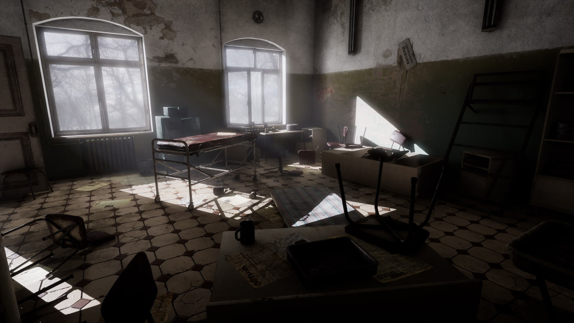 3D model Abandoned Soviet Maternity Hospital VR / AR / low-poly | CGTrader