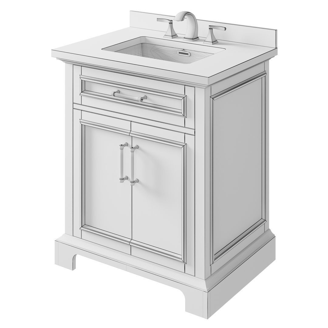 OVE Sarah 30 Vanity 3D model | CGTrader