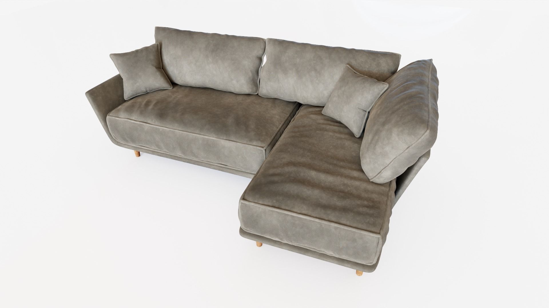 sofa couch free 3D model | CGTrader