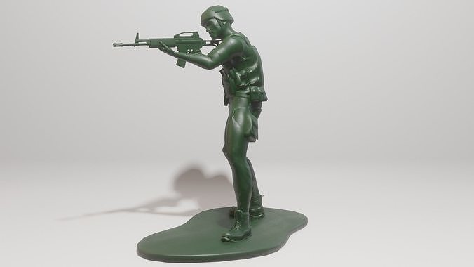 Toy Soldier 3D model | CGTrader