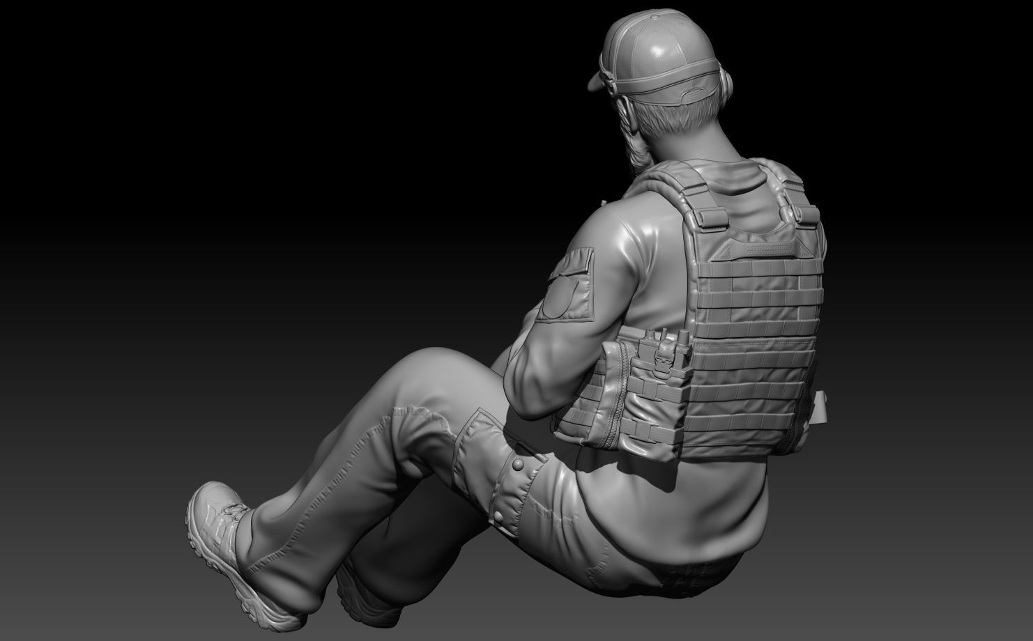 NATO CREW COMMANDER 3D model 3D printable | CGTrader