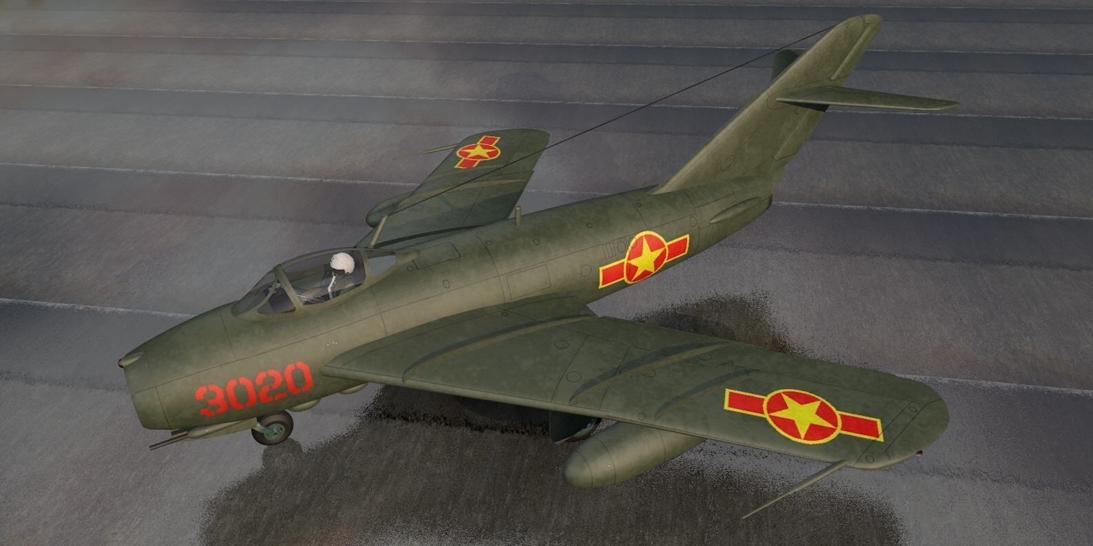 Mikoyan-Gurevich MiG-17 Fresco 3D model | CGTrader