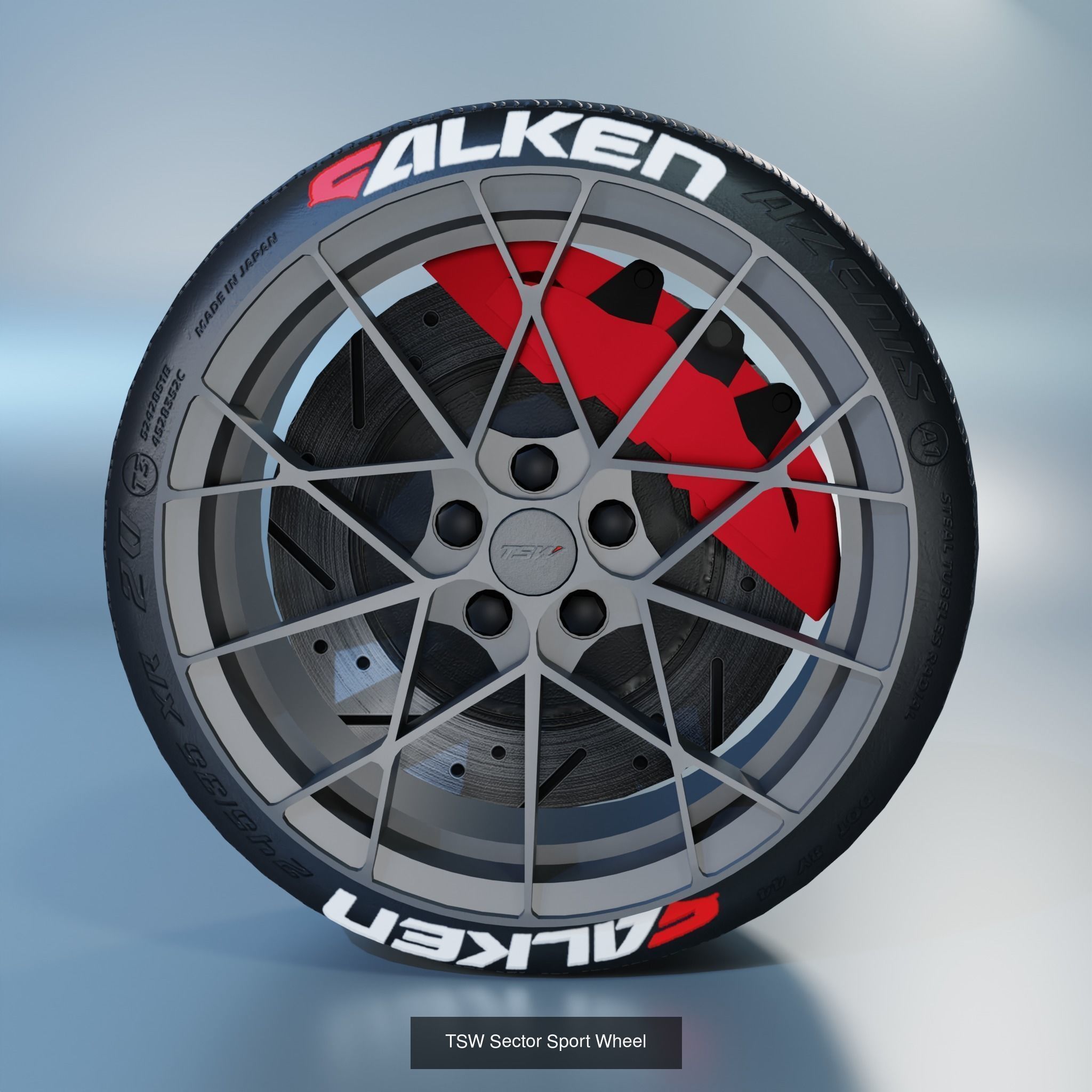 41 Sport Wheel Part - 41 Rims in One Pack 3D Model Collection | CGTrader