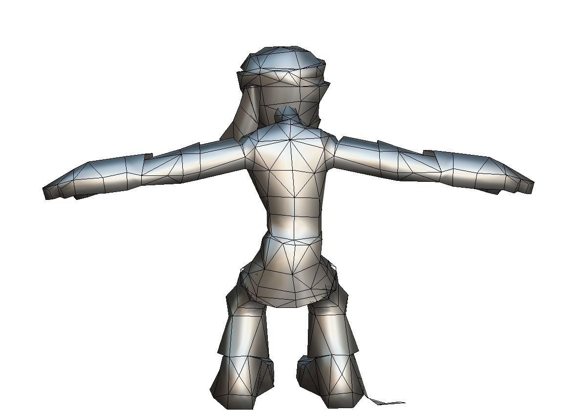 3D model Low Poly Cartoon Creature Mumiya VR / AR / low-poly | CGTrader