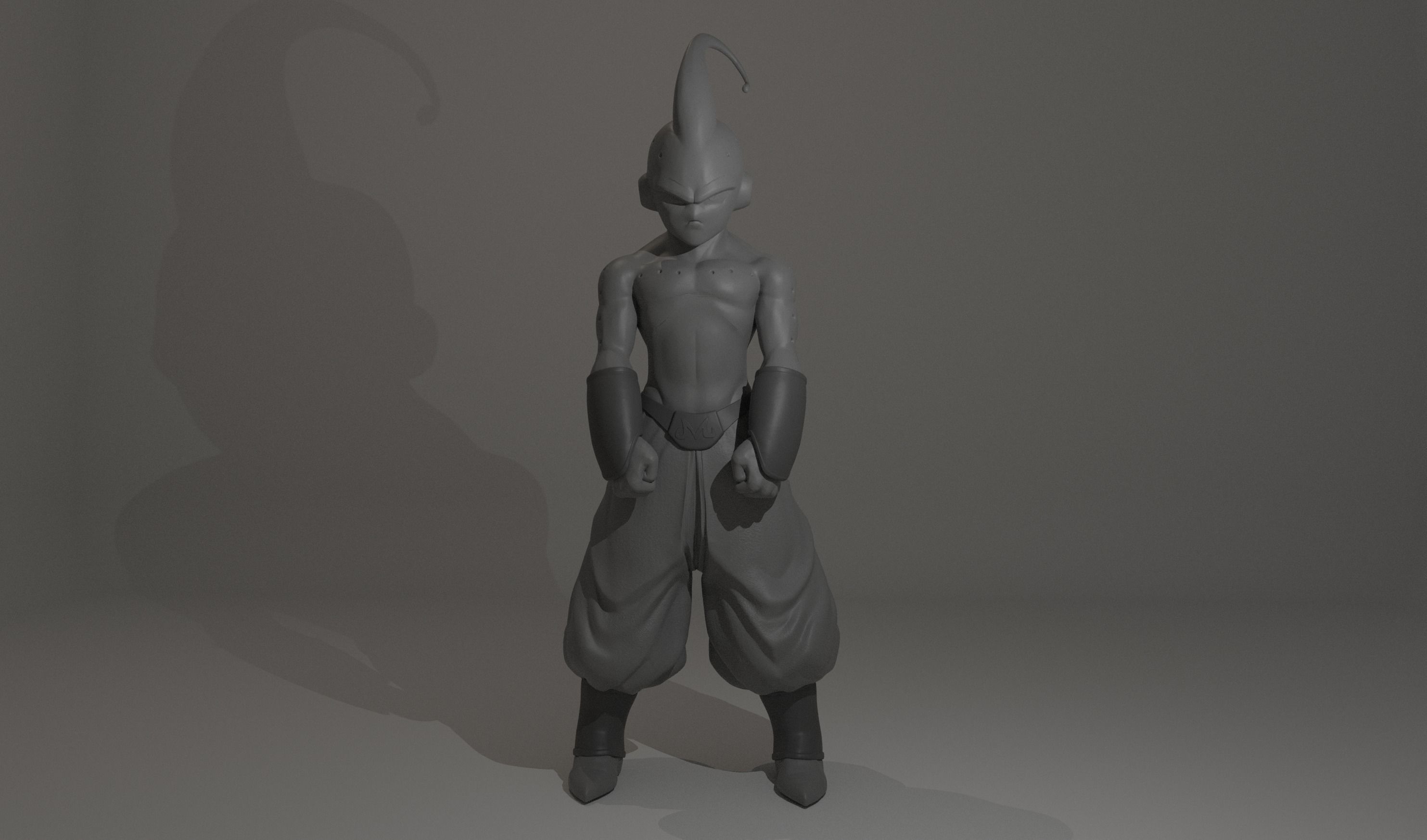 Kid Buu High Detail 3D Model From DBZ 3D model 3D printable | CGTrader