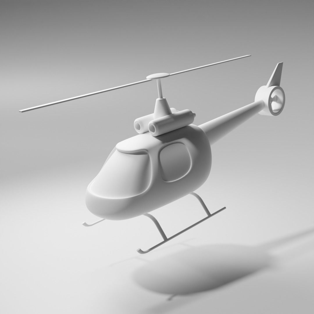 Helicopter free 3D model | CGTrader