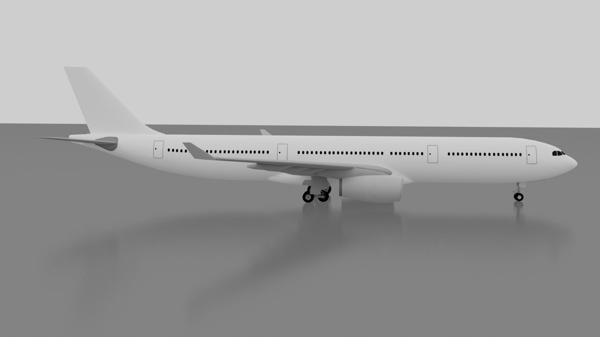 Airbus A330-200 3D model | CGTrader