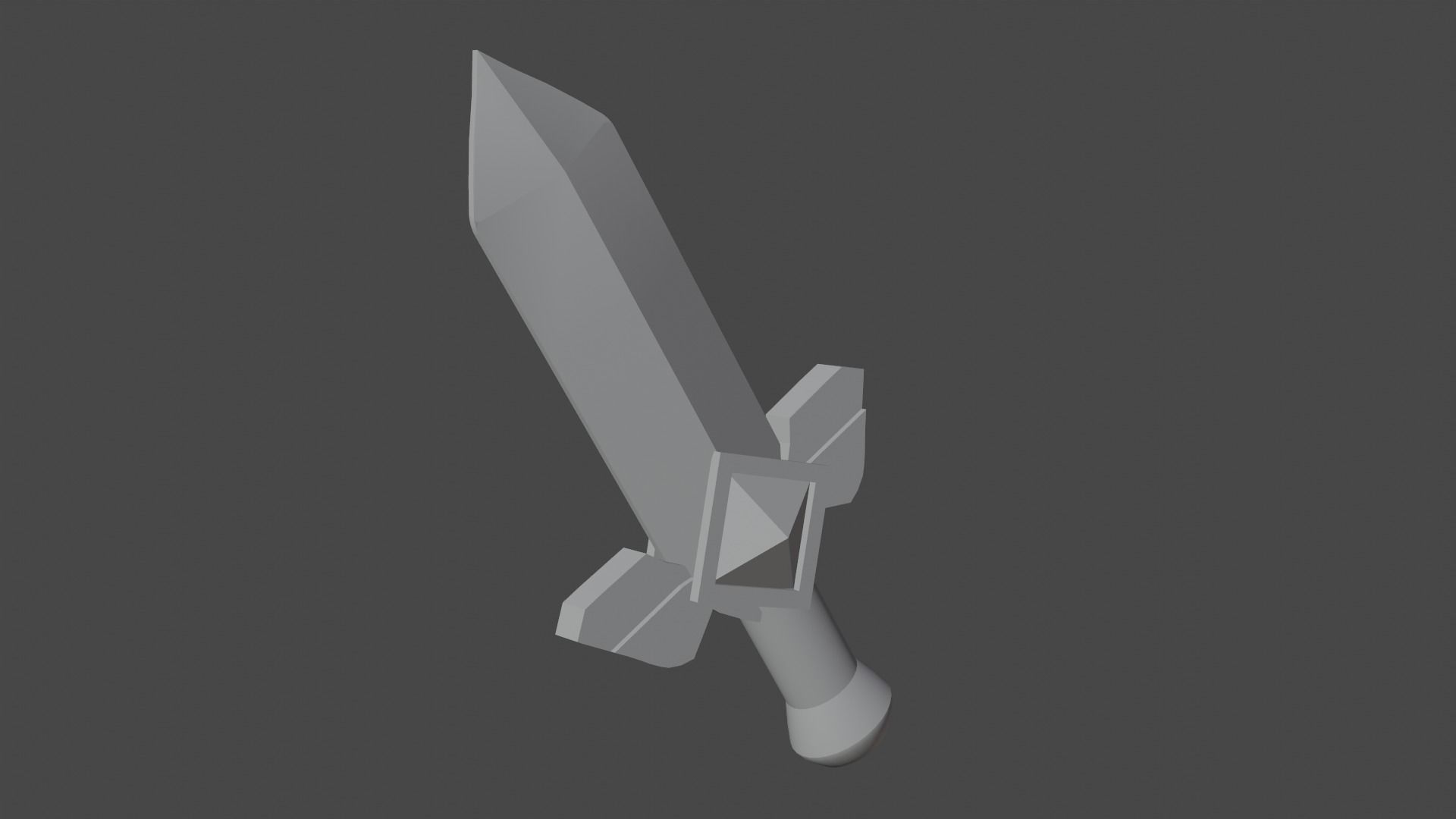 3D model Low poly Sword 3d model VR / AR / low-poly | CGTrader