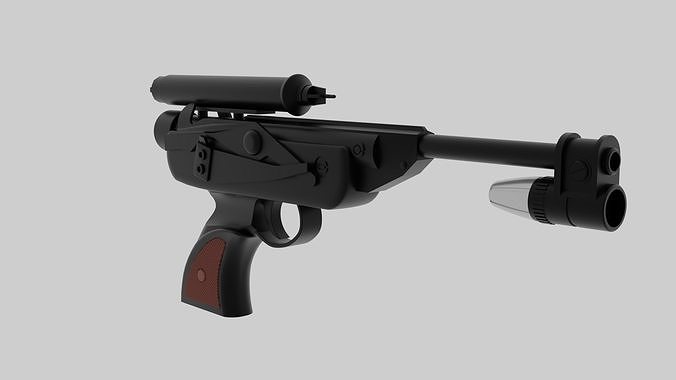 DL-18 Blaster 3D model | CGTrader