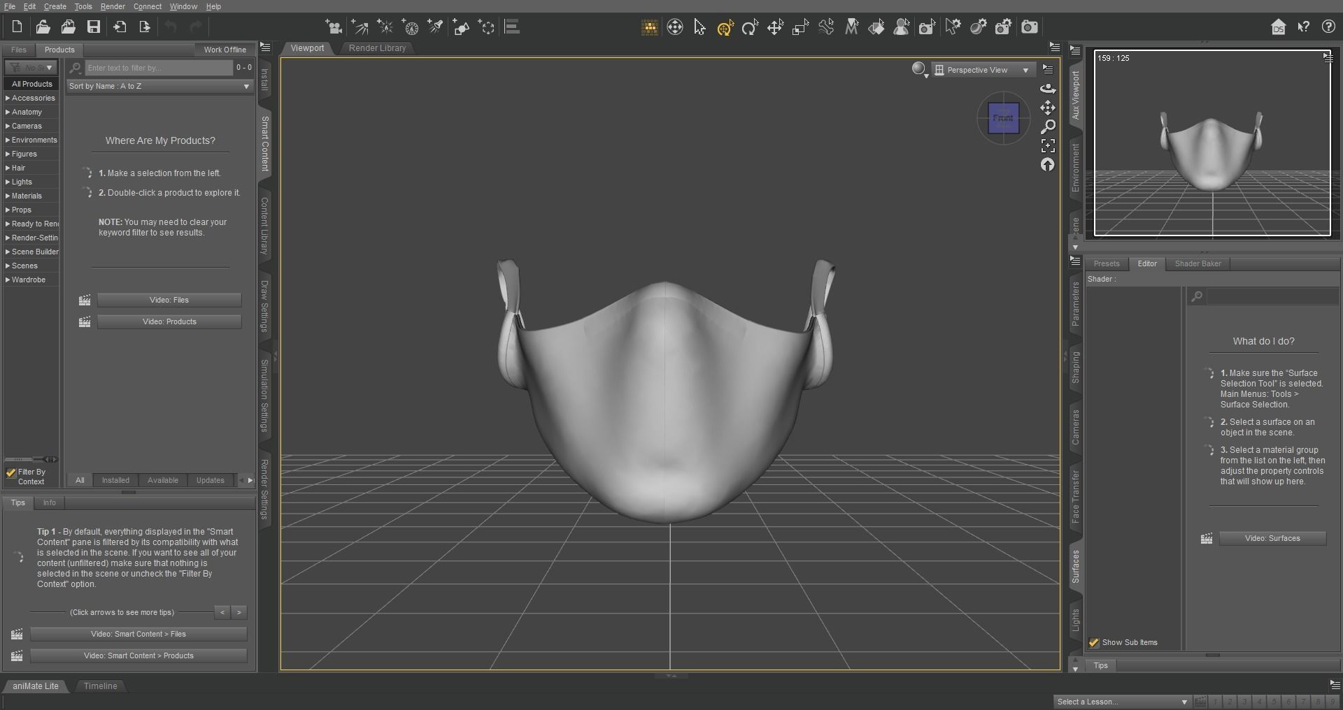 Fashionable Face Mask 3D model | CGTrader