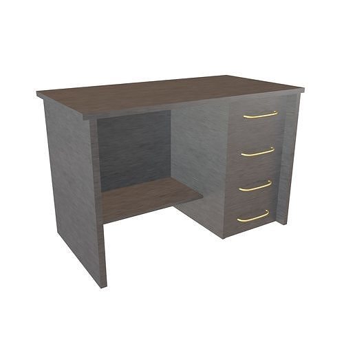 3D model Student Desk With Drawers v1 003 VR / AR / low-poly | CGTrader