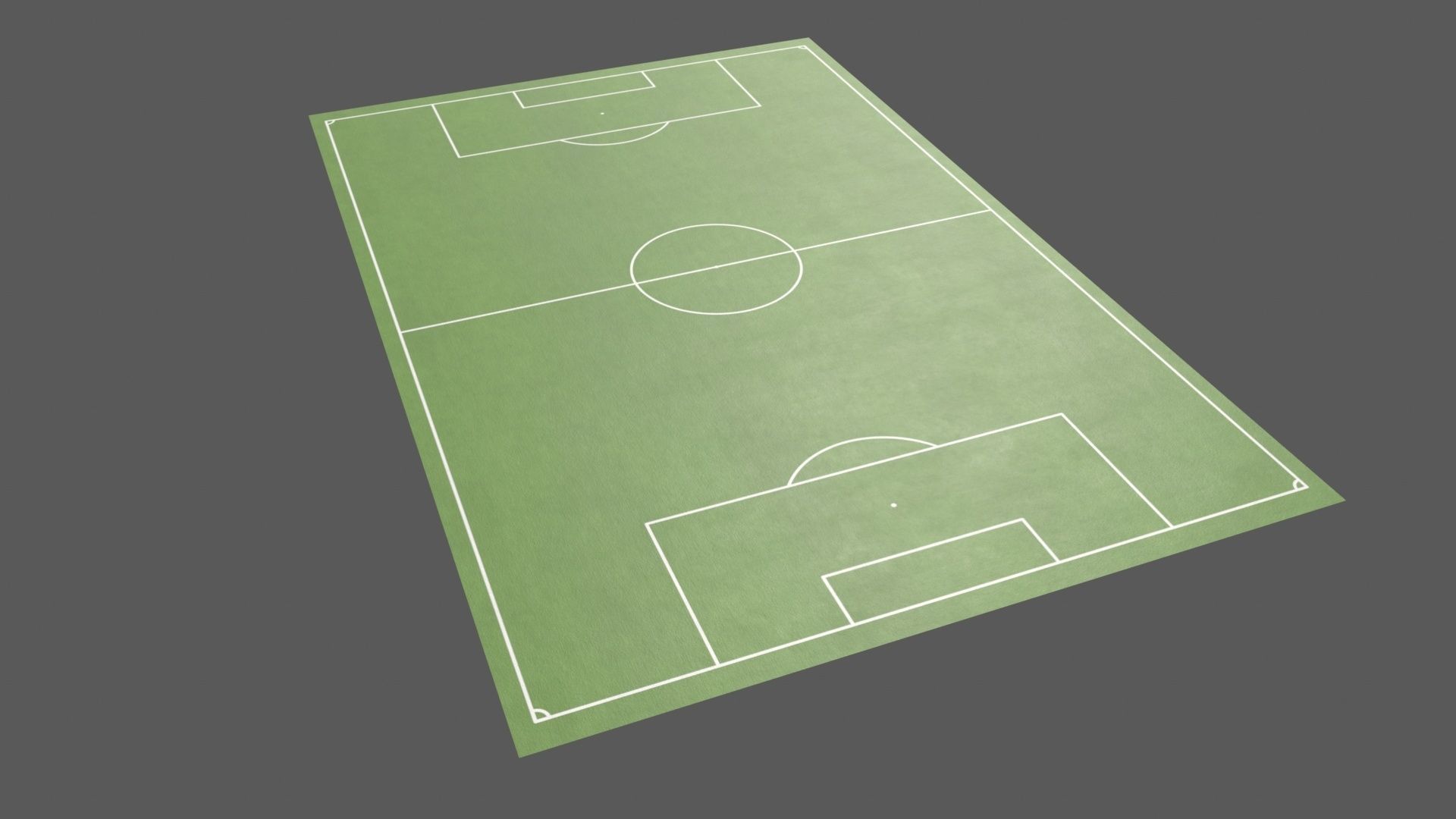3D model PBR Soccer and Football Pitch VR / AR / low-poly | CGTrader