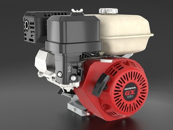 Gasoline Engine 3D model | CGTrader