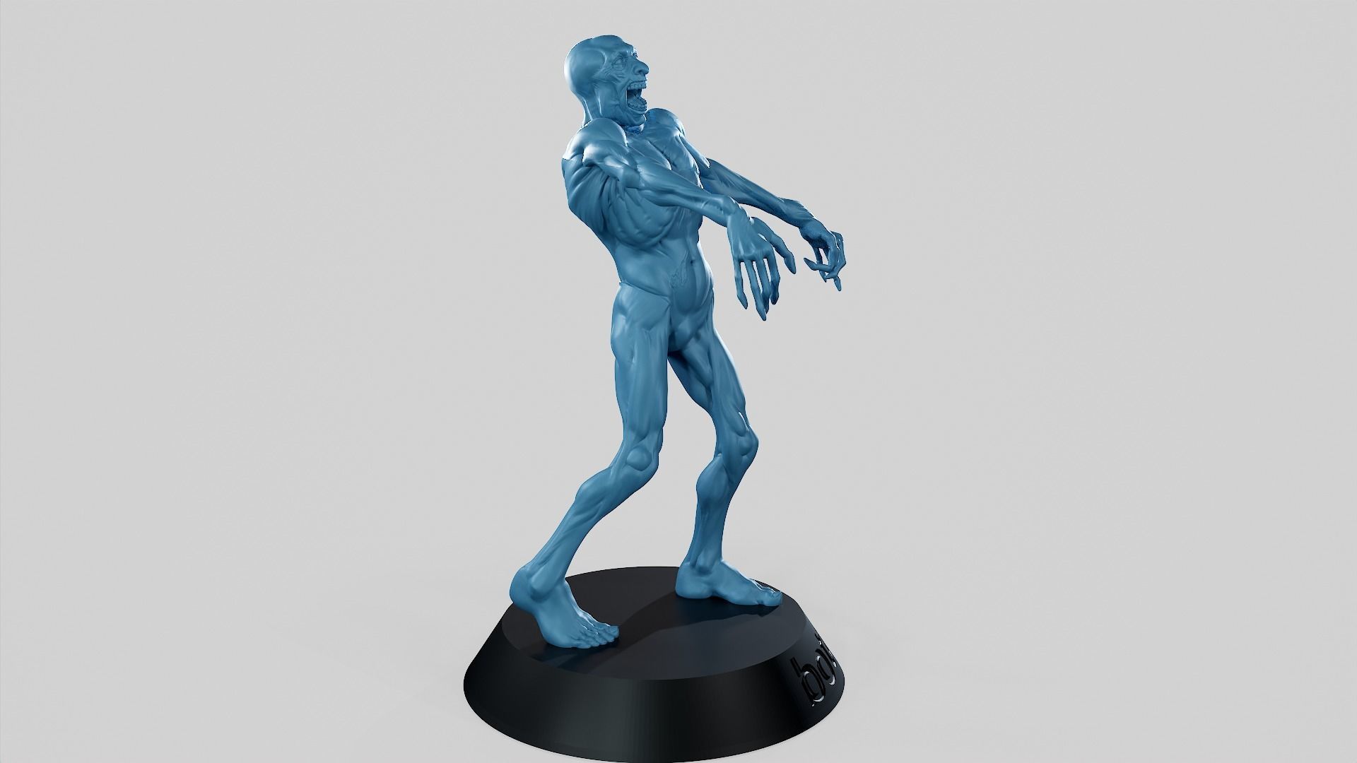 Zombie Undead Pose 04 3D model 3D printable | CGTrader