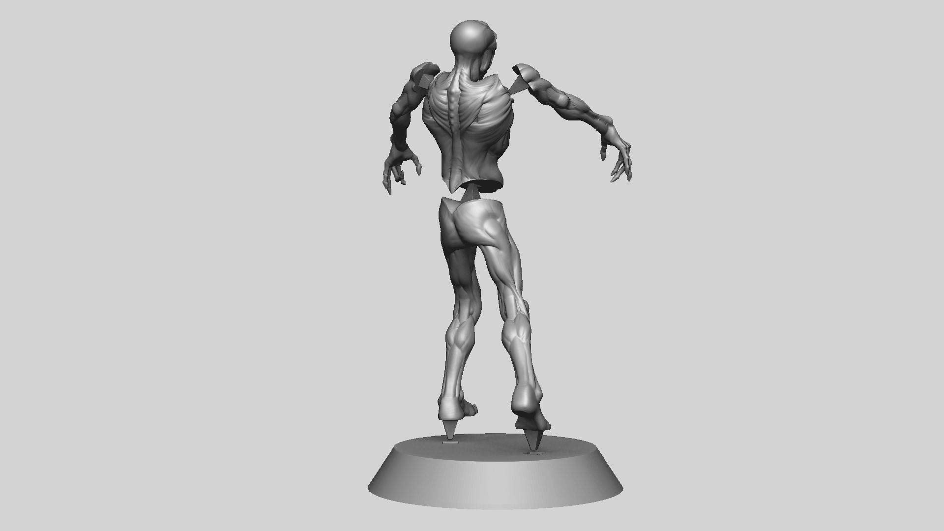 Zombie Undead Pose 04 3D model 3D printable | CGTrader