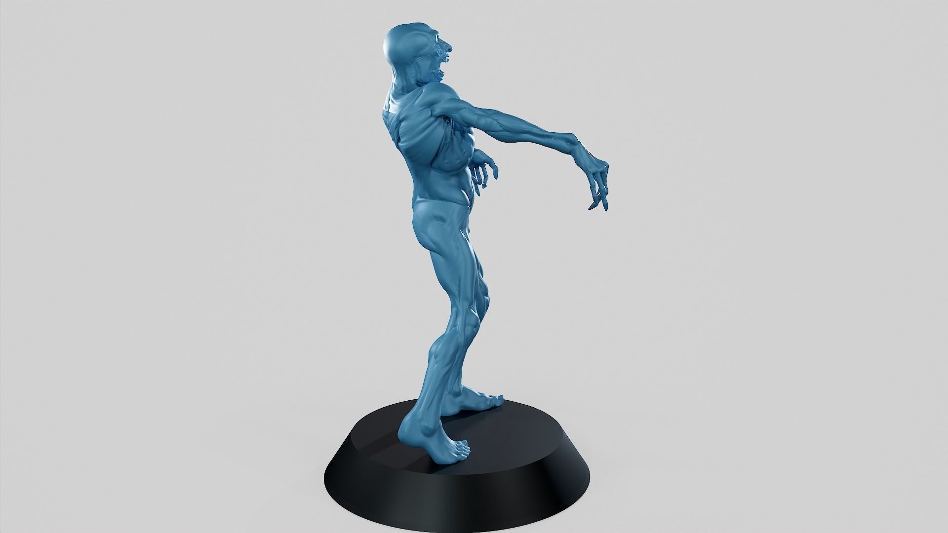Zombie Undead Pose 04 3D model 3D printable | CGTrader