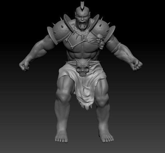 Ork male 3D model | CGTrader