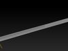 Stannis Baratheon Sword 3D model | CGTrader