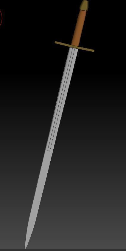 Stannis Baratheon Sword 3D model | CGTrader