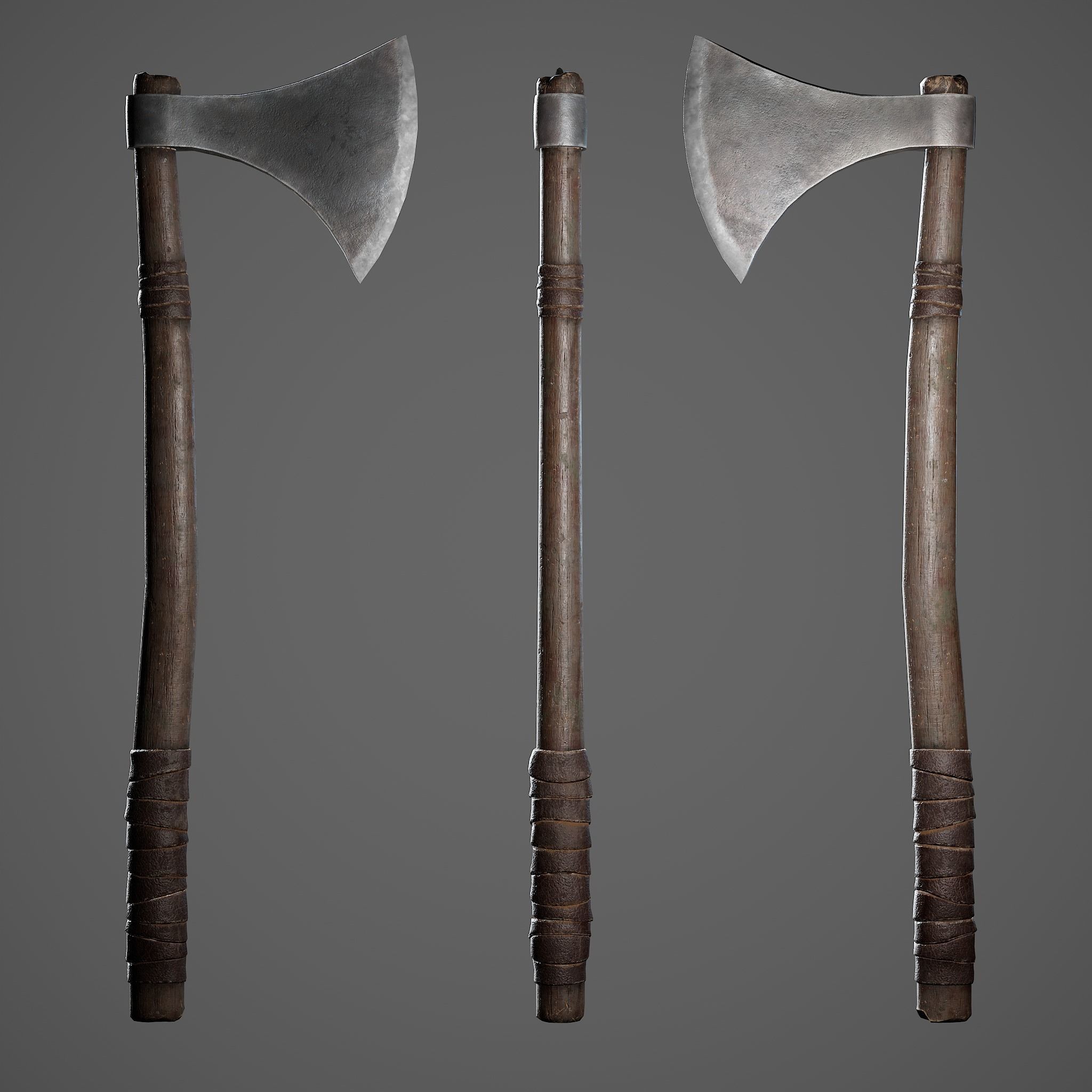 3D model Headsman Axe VR / AR / low-poly | CGTrader