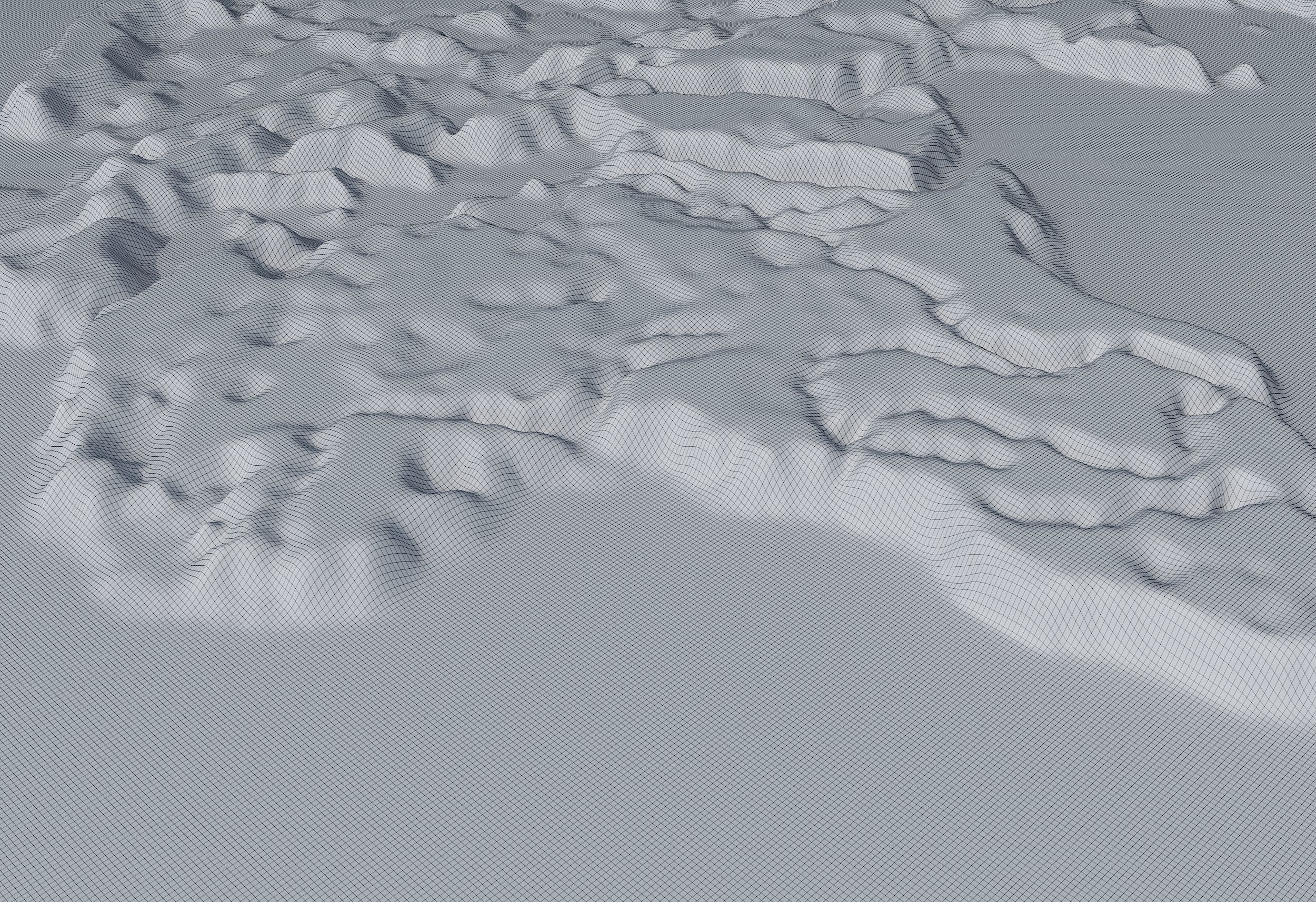Topography of the earth 3D model | CGTrader