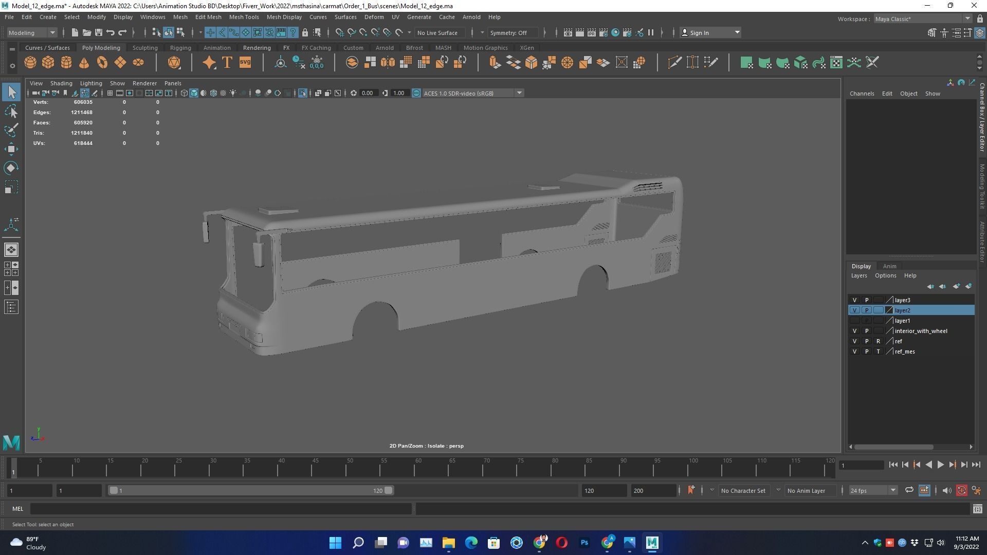 Iveco MyWay Passenger Bus for 3D Print Model 3D model 3D printable ...