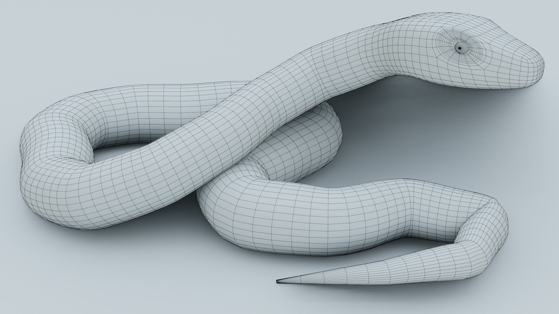 3D model Python Snake - Rigged - Game Ready - PBR VR / AR / low-poly ...