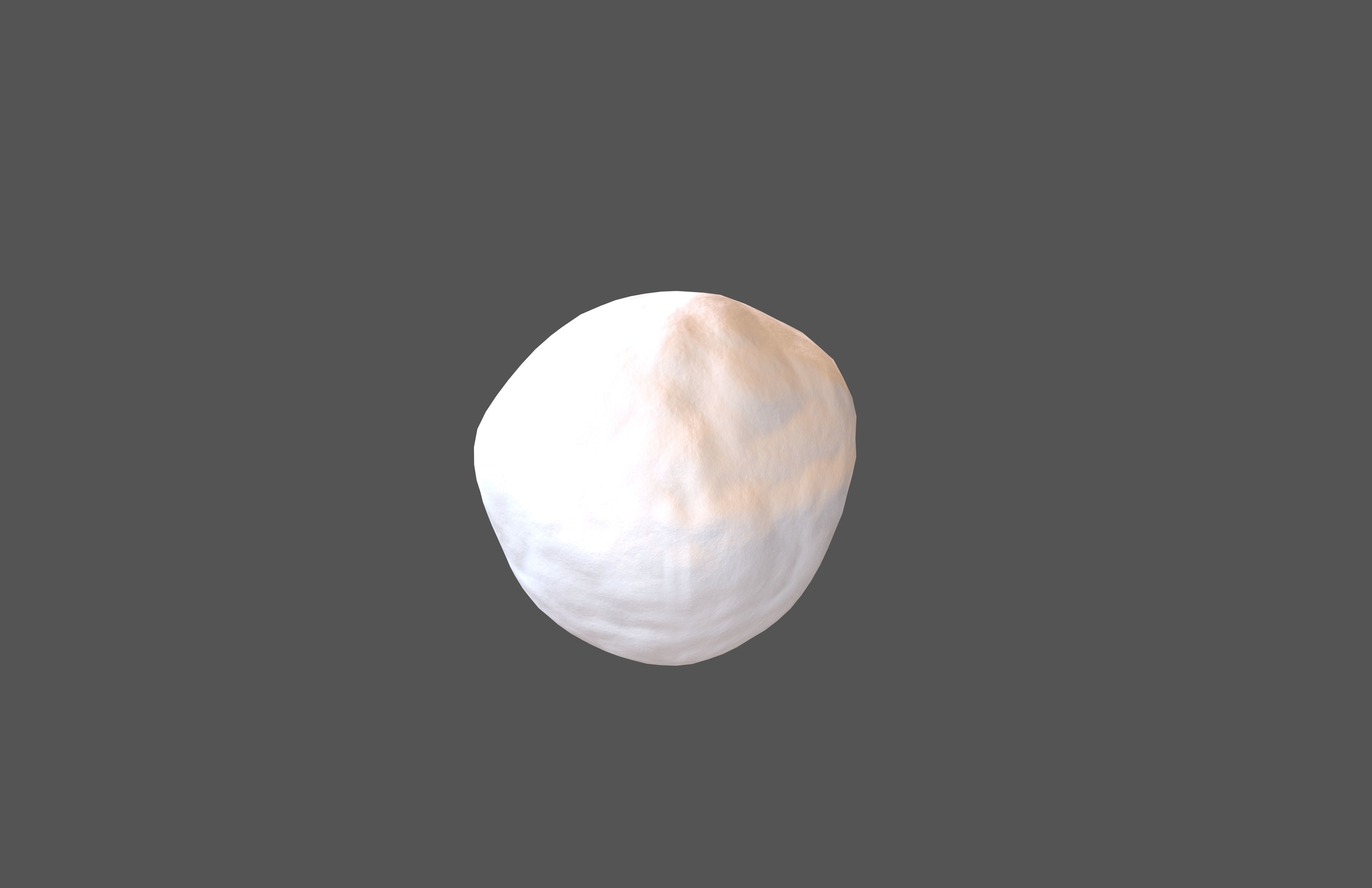 3D model Snowball v1 002 VR / AR / low-poly | CGTrader