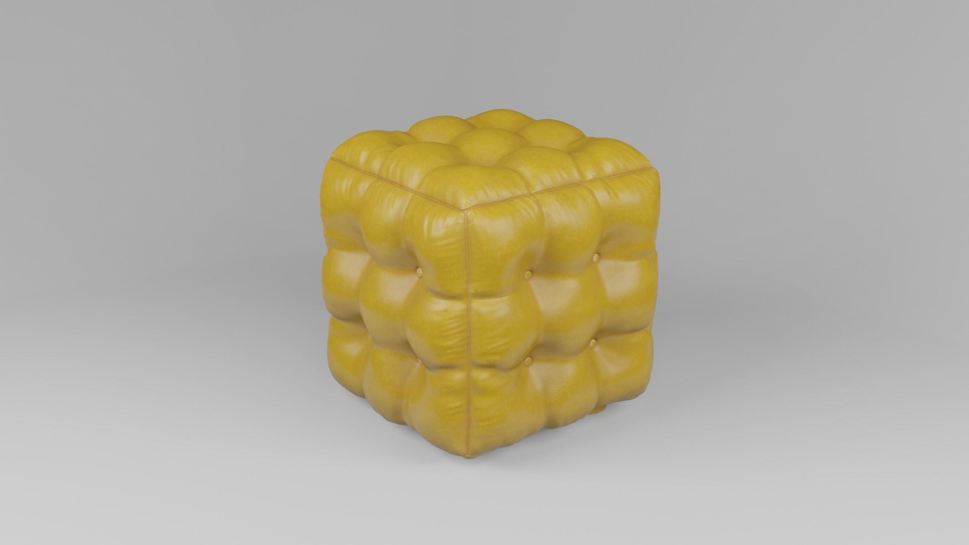 pouf chair free 3D model | CGTrader