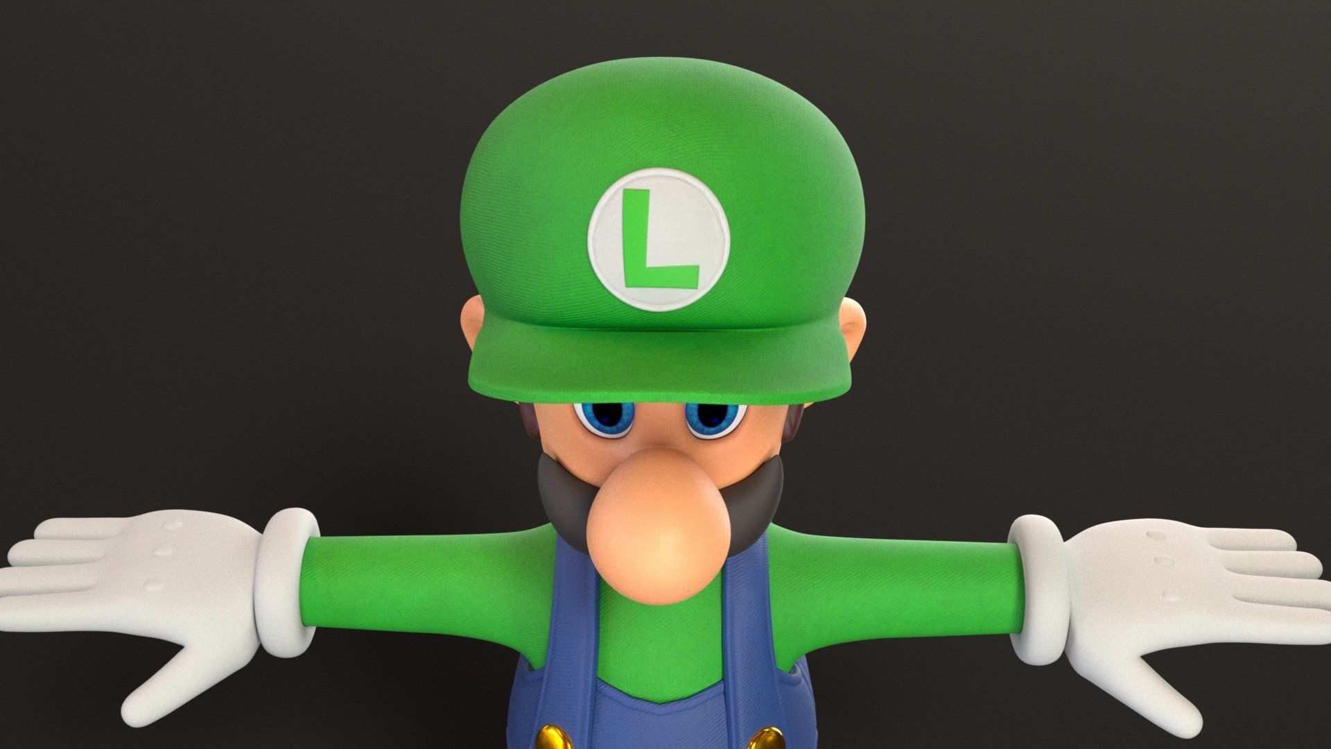 3D model Yoshi And Luigi From Super Mario VR / AR / low-poly | CGTrader
