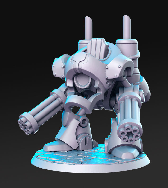 Terra on Magitek Final Fantasy 32mm Pre-supported 3D model 3D printable ...