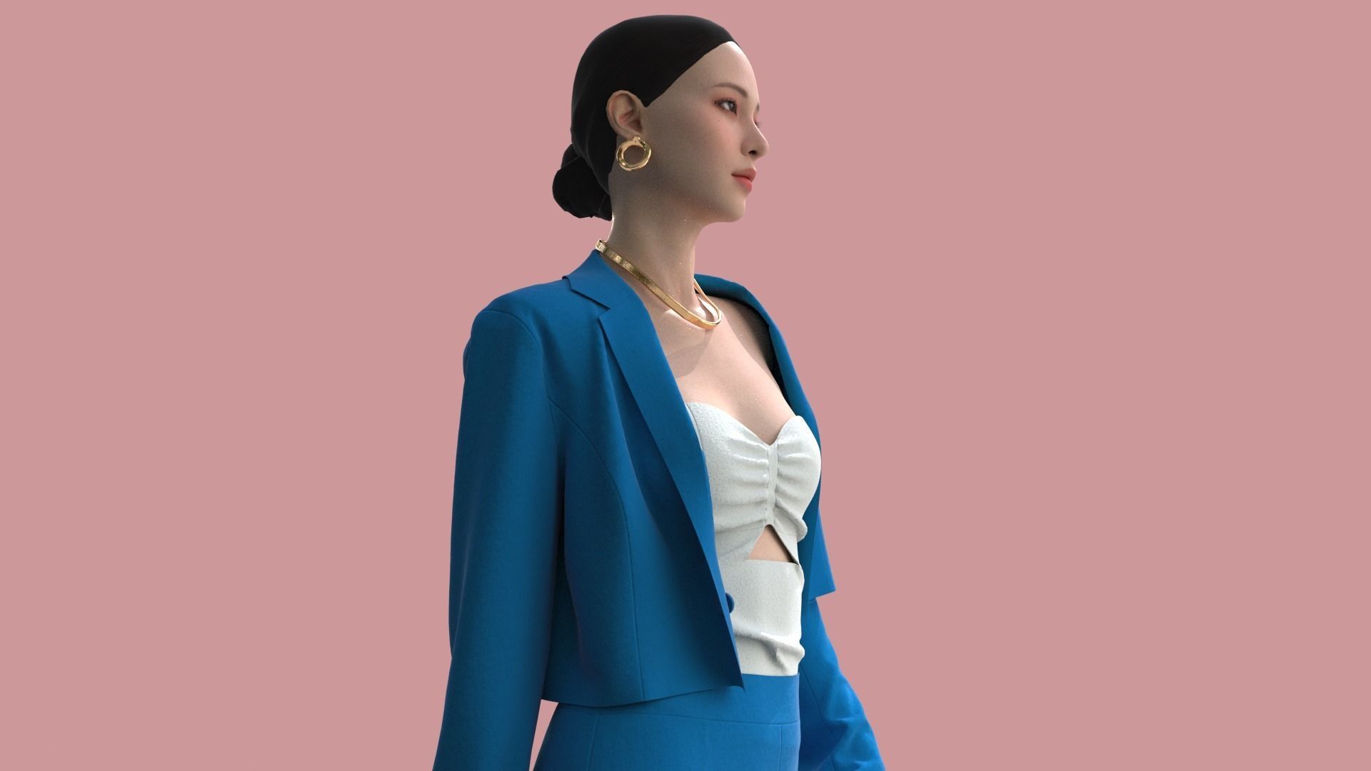 Realistic Womens Outfits 3D model | CGTrader