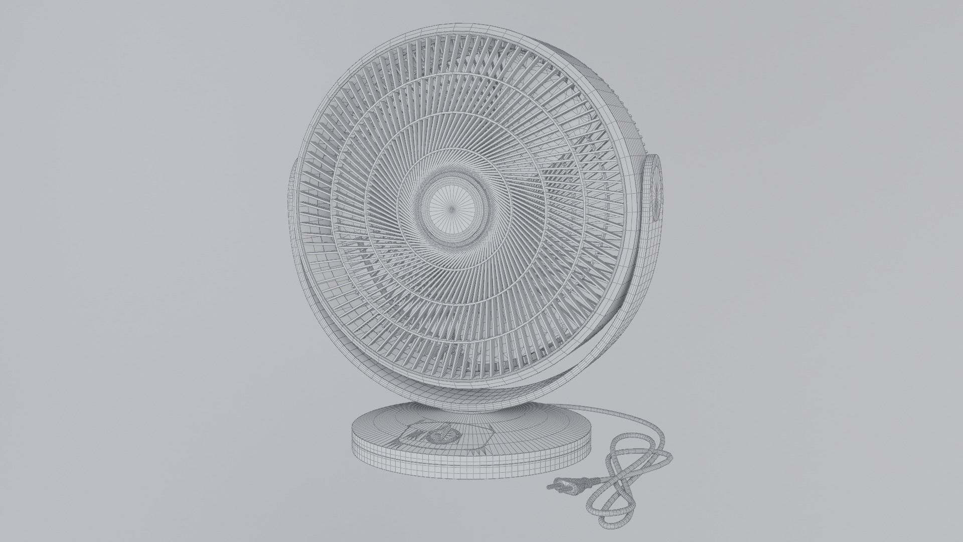 Table fan 3D model | CGTrader
