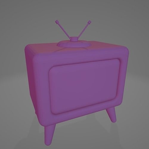 3D Design Classic Tv 3D model 3D printable | CGTrader